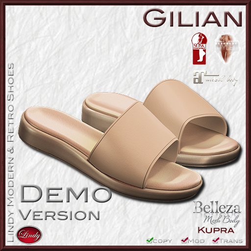Second Life Marketplace Lindy Gilian Demo